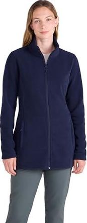 Mountain Warehouse Hythe Long Line Polaire pour femme - Pull zipp&eacute; sur toute la longueur avec ceinture cintr&eacute;e &agrave; larri&egrave;re et poches avant - Marche printani&egrave;re, randonn&eacute;e