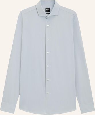 HUGO BOSS Business Hemd H-Hank-Sp-c1-261 Slim Fit gruen