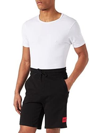HUGO BOSS Diz222 Short en Jersey, Black001, L Homme