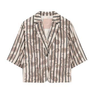 Gustav Stacie Blazer - - Jackets - Damen - Beige - 2XL