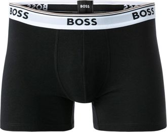 HUGO BOSS Herren Trunks schwarz Baumwolle & Mix unifarben