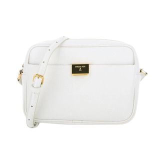 Patrizia Pepe Umh&auml;ngetasche aus Leder f&uuml;r den ganzen Tag - - Bags - Damen - Wei&szlig; - ONE SIZE