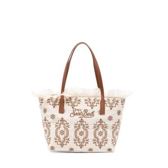Saint Barth Femme, Sacs, Blanc, Taille: ONE Size City Tote Bag