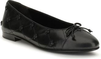 Tory Burch Bunny Ballerinas - Black