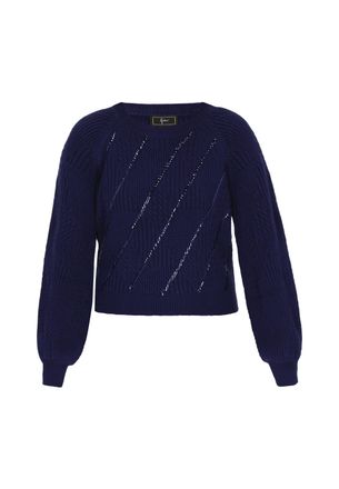 Faina Pullover Frauen Marine