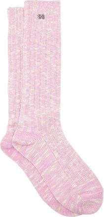 Ganni Rosa Chunky Baumwollsocken - - Underwear - unisex - Rosa - M/L
