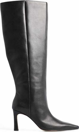 NA-KD bottes montantes jusquau genou &agrave; bout fin noires
