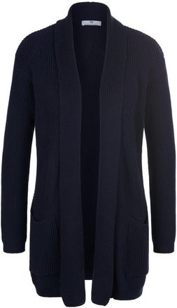 Peter Hahn Strickjacke Peter Hahn blau