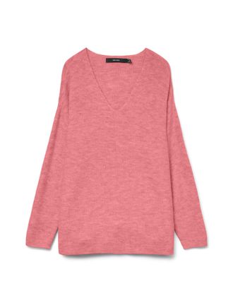 Vero Moda Vmcrewlefile Ls V-Neck Blouse Noos