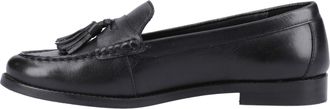 Hush Puppies Damen Connie Loafer mit Quasten, Schwarz, 38 EU