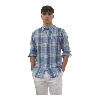 Polo Ralph Lauren Homme, Chemises, Bleu, Taille: XL Casual Chemises