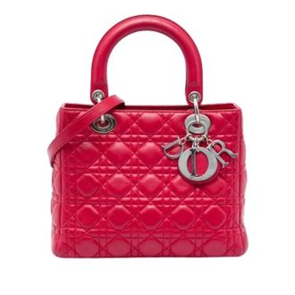 Dior Pre-owned Lady Dior - - Pre-owned - Damen - Rot - ONE SIZE