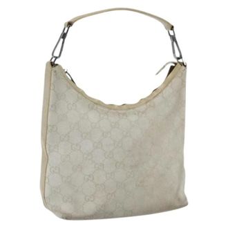 Gucci Sac bandouli&egrave;re vintage Pre-owned - Femme - Pre-owned - Beige - Taille: ONE Size