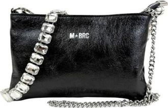 M*BRC M*Brc, Femme, Sacs, Noir, Taille: ONE Size Strass Pochette H288