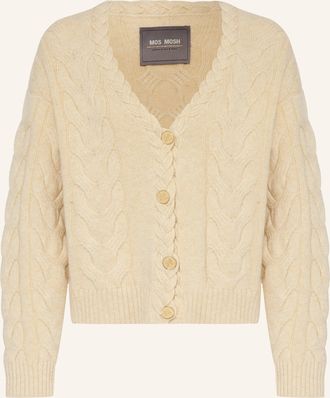 Mos Mosh Mos Mosh Strickjacke Mmottili Mit Alpaka weiss