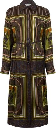 Iceberg Robe en viscose imprim&eacute;e - Femme - Robes - Multicolore - Taille: 34 FR