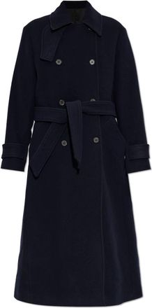 Paul Smith Wollmantel - - Coats - Damen - Blau - XS