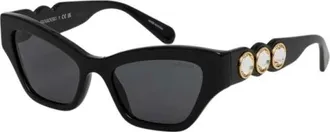 Swarovski Femme, Accessoires, Noir, Taille: ONE Size Lunettes de soleil