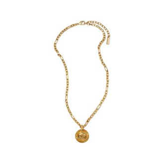 Versace Medusa-pendant Chain Necklace