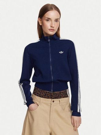 adidas Strickjacke Firebird KW2588 Dunkelblau Regular Fit