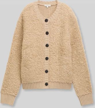 Tom Tailor Cardigan mit Boucl&eacute;-Struktur