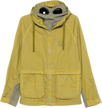 C.P. Company C.p. Company, Homme, Vestes, Jaune, Taille: M 50 Fili Wax Explorer Jacket