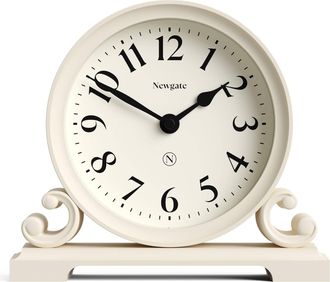 Newgate Watches Divisadero Kaminsims Uhr | Traditionelles doppelschnecken Design | Vanillecreme | Klassischer Stil f&uuml;r Schreibtisch, tischplatte, Regal oder nachttisc