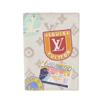 Louis Vuitton unisex, Pre-owned, Blanc, Taille: ONE Size Pre-owned Vintage Passport Cover