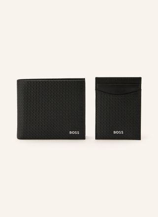 HUGO BOSS Set: Geldb&ouml;rse Und Kartenetui schwarz