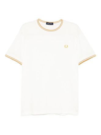 Fred Perry t-shirt Twin - Blanc