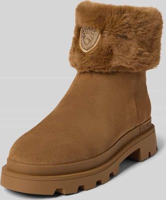 Blauer Boots mit Reißverschluss Modell KIMMEL10