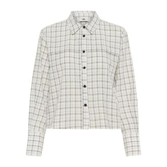 Karen by Simonsen Femme, Blouses et Chemises, Multicolore, Taille: 42 FR Alexandra Check Shirt