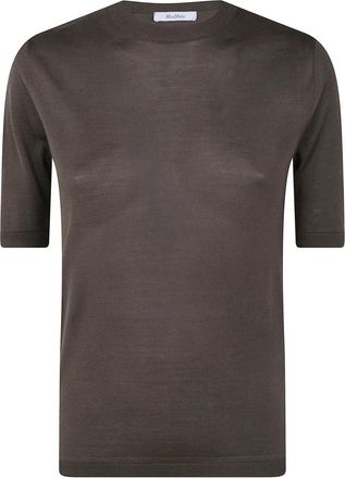 Max Mara Femme, Pulls, Brun, Taille: 40 FR Pulls &agrave; col rond