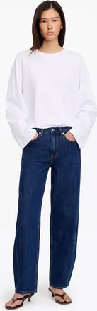 Arket BLOOM Barrel Jeans -Blau