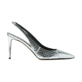 Scarosso Sutton Elaphe Pumps - - Shoes - Damen - Grau - 37 EU