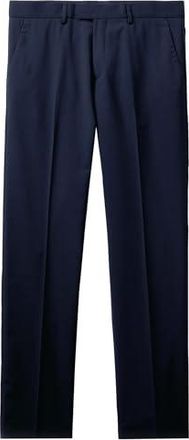 Benetton 4ki3uf02i Pantalon, Bleu Nuit 016, 12 Homme