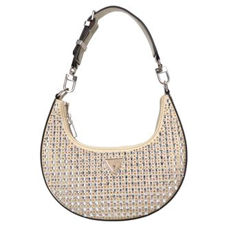 Guess Femme, Sacs, Jaune, Taille: ONE Size Lua Small Hobo Bag