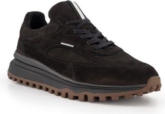 Floris Van Bommel Herren Schuhe blau Velours