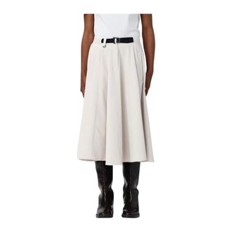 Duno Femme, Jupes, Beige, Taille: 38 FR Nebula Atessa018 Skirt