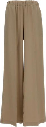 P.A.R.O.S.H. P.a.r.o.s.h., Femme, Pantalons, Beige, Taille: 40 FR Wide Pantalons