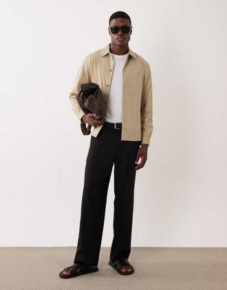 Mango Veste de sport respirante et infroissable - Taupe-Neutral
