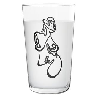 Ritzenhoff Milchglas, Schwarz, 7.8 cm