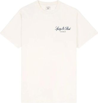 Sporty & Rich Femme, Tops, Beige, Taille: 36 FR Vendome T-Shirt
