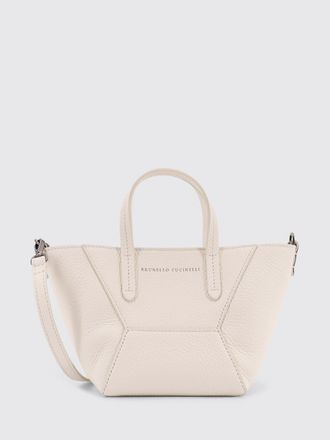 Brunello Cucinelli Sac &agrave; Main BRUNELLO CUCINELLI Femme couleur Blanc