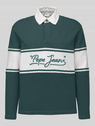 Pepe Jeans London Sweatshirt mit Kontrastkragen Modell MURPHY