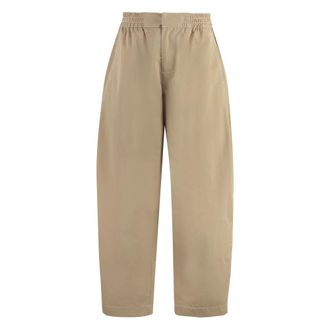 Bottega Veneta Pantalon Technique en Nylon - Homme - Pantalons - Beige - Taille: M