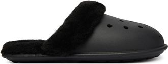 Crocs Hausschuhe Crocs Classic Fuzz Scuff 212143 Schwarz
