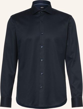 HUGO BOSS Hemd Joe Regular Fit blau