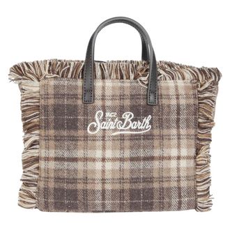 MC2 Saint Barth Vanity Mini Wool N - Femme - Sacs - Beige - Taille: ONE Size