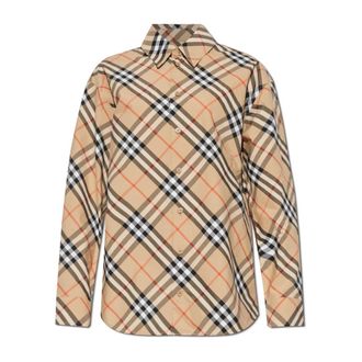Burberry Kariertes Hemd - - Blouses & Shirts - Damen - Beige - XS